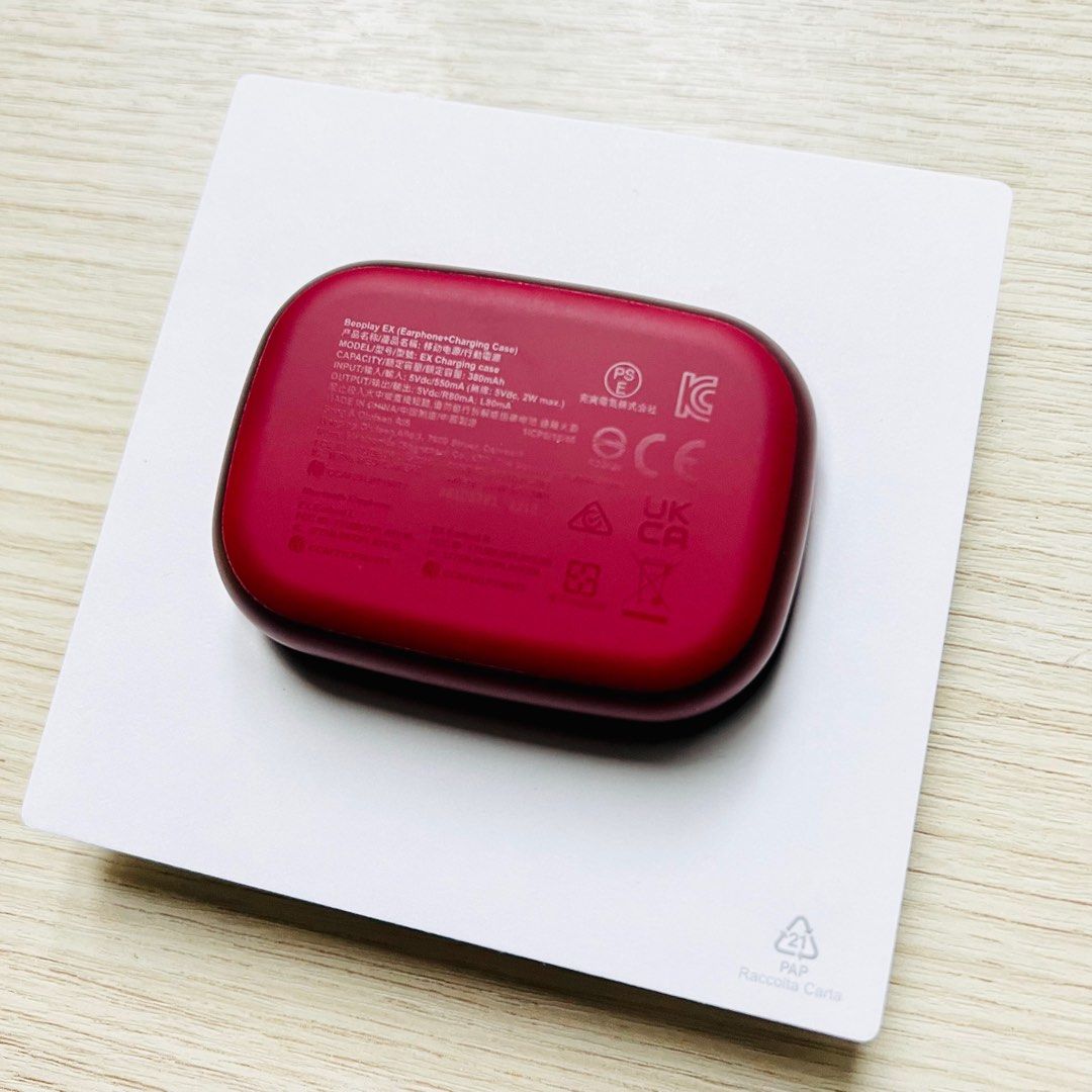 Brand New Bang & Olufsen B&O Beoplay EX Limited Edition Lunar Red ...