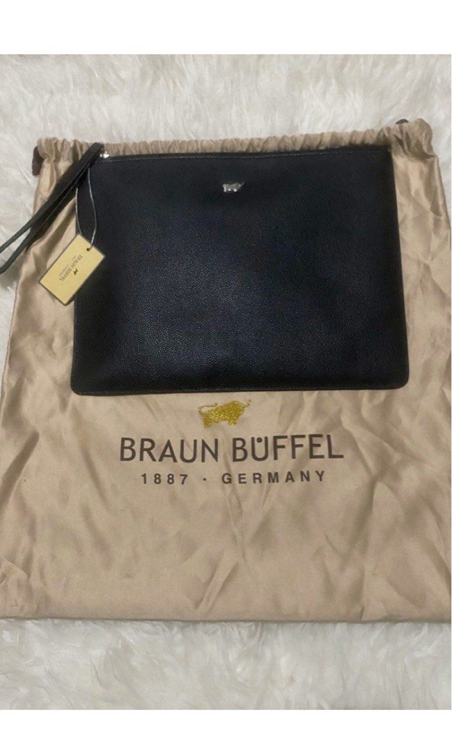 Braun Buffel Men Clutch Bag (Authentic), Luxury, Bags & Wallets on ...