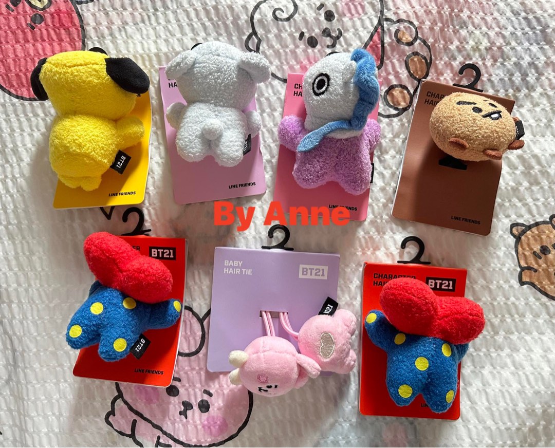 BT21 hairtie/keyring, Hobbies & Toys, Memorabilia & Collectibles, K ...