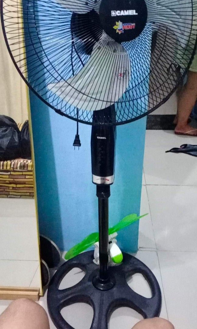 Camel Stand Fan with free Clip Fan, Furniture & Home Living, Lighting ...