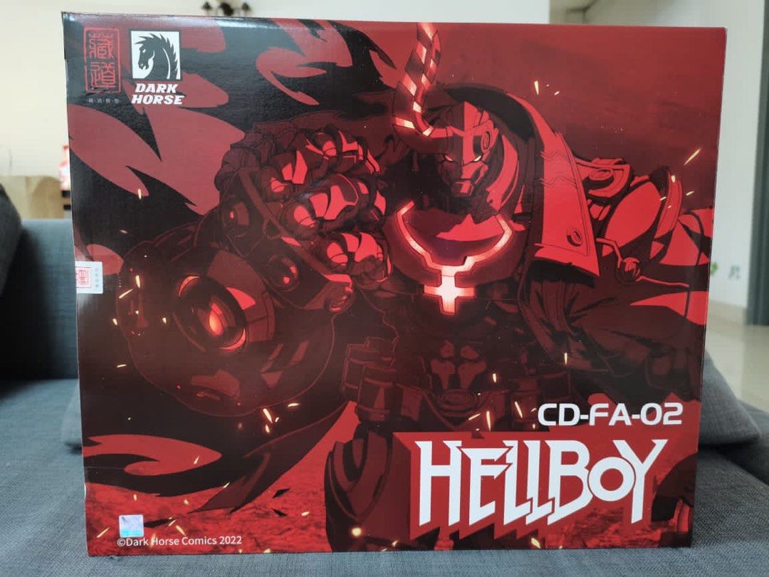 Cangdao Model Dark Horse Alloy Mecha Hellboy Diecast Metal Action ...