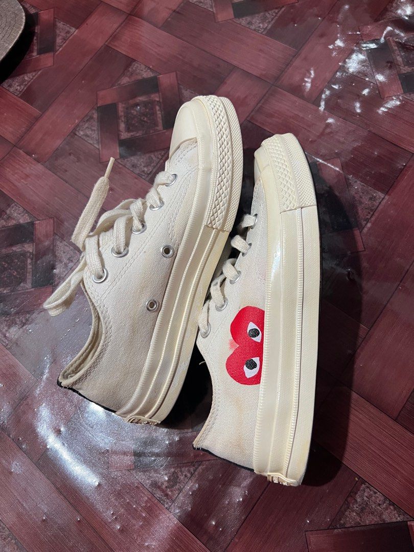Cdg play x converse, Women's Fashion, Footwear, Sneakers on Carousell