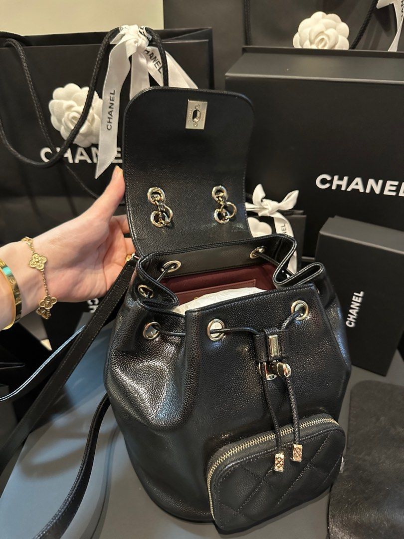 Chanel 22k backpack small, Luxury, Bags & Wallets on Carousell