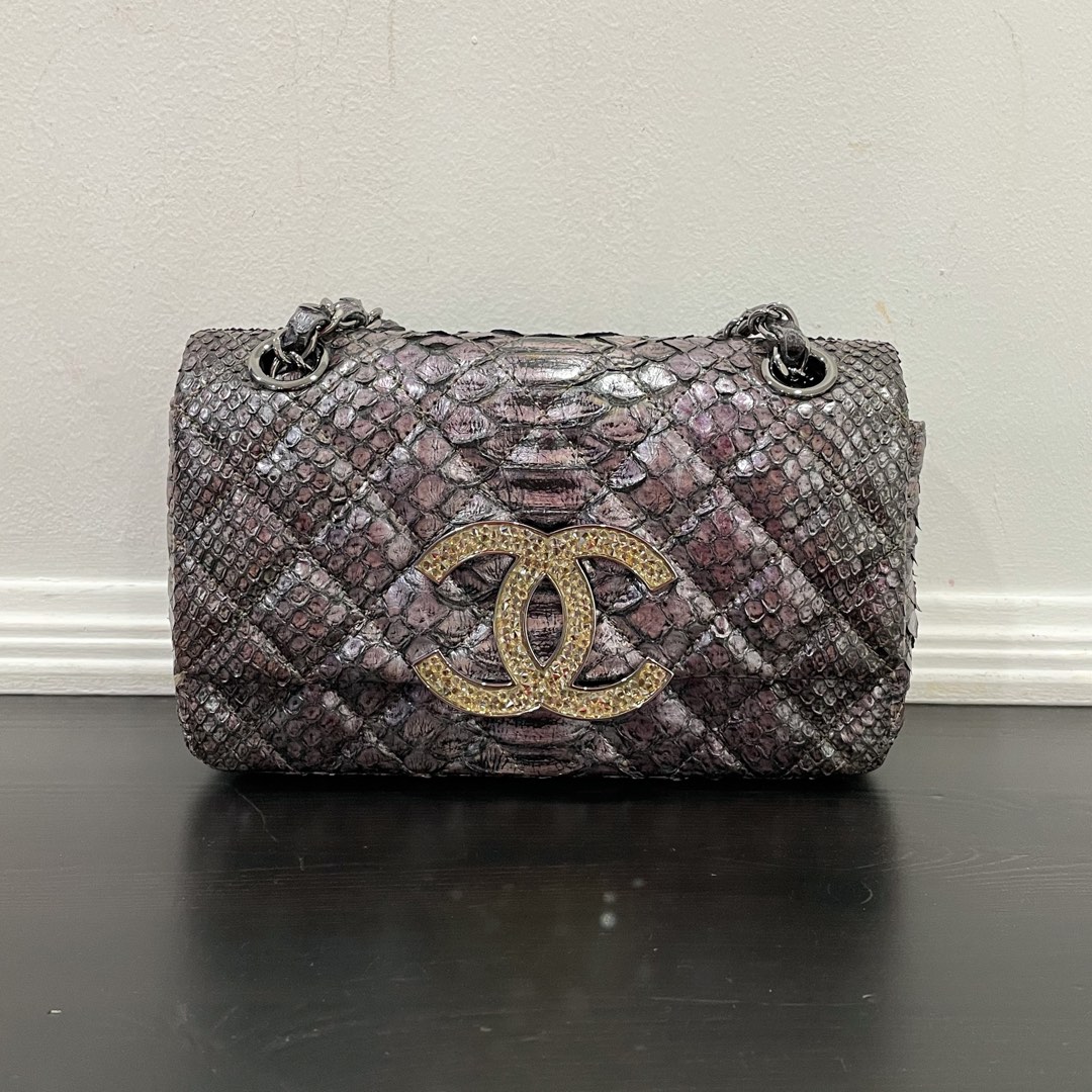 Chanel Python No.15 - [237002374], Luxury, Bags & Wallets on Carousell