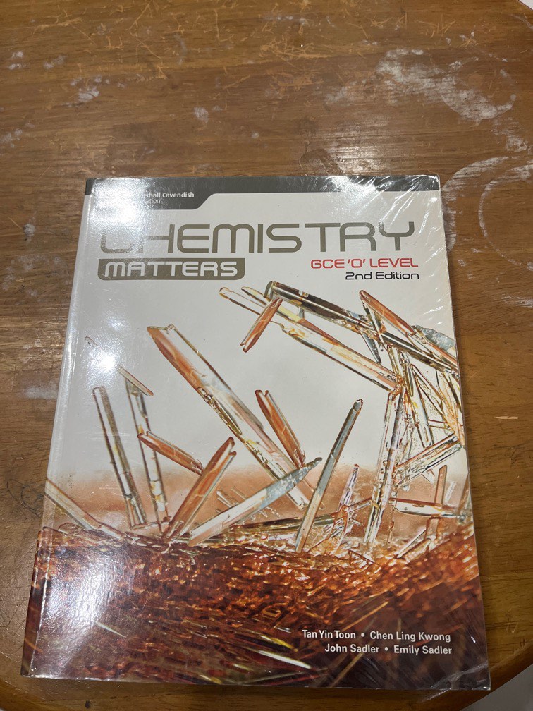 Chemistry Matters GCE O LEVEL 2nd Edition Textbook[With Free Topical ...
