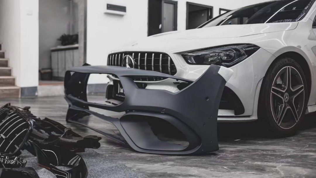 Cla250 cla45 body kit upgrade amg package, 汽車配件, 改裝、內外零件 - Carousell