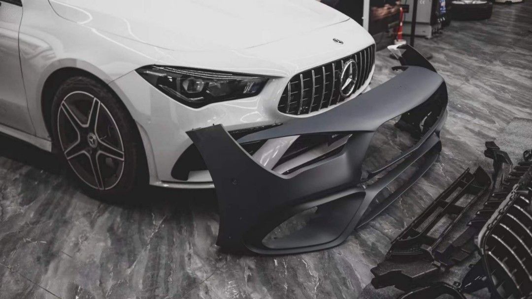 Cla250 cla45 body kit upgrade amg package, 汽車配件, 改裝、內外零件 - Carousell