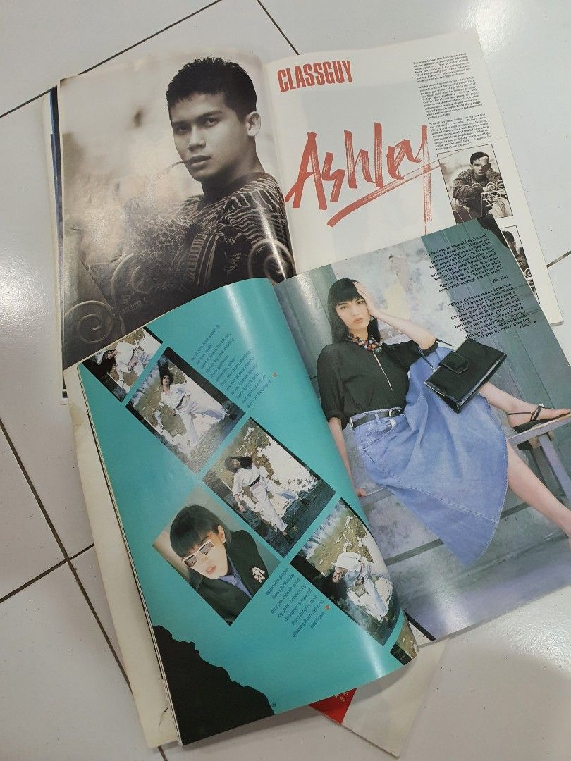 CLASS A Singaporean Lifestyle Magazine 1989 issues X 3, Hobbies & Toys ...