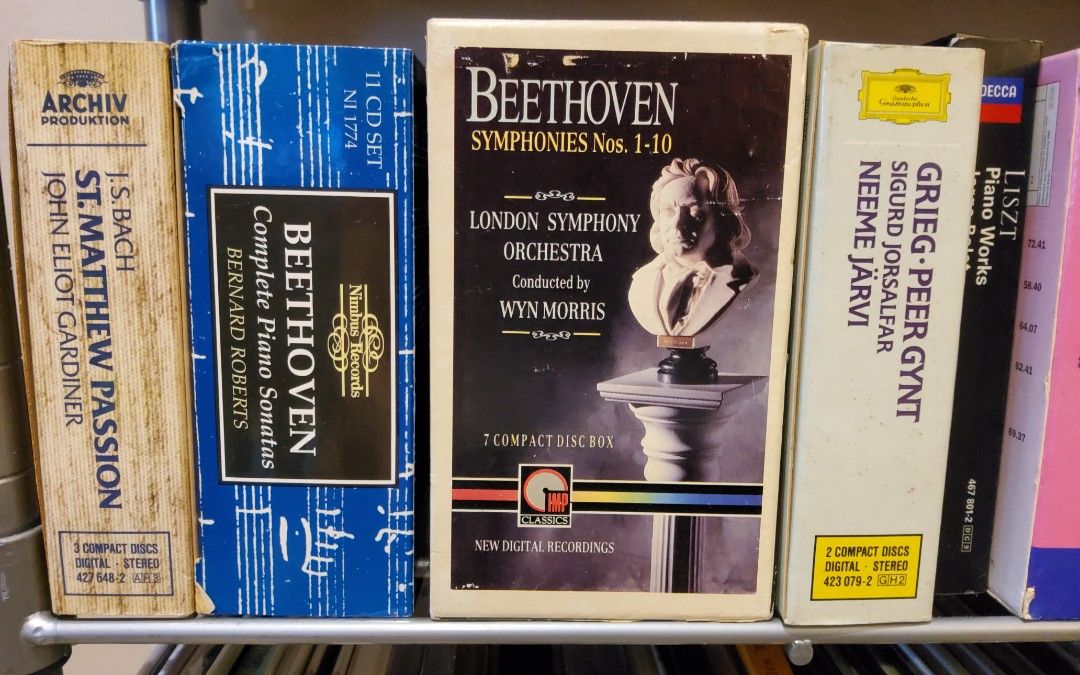 Classical Music CD boxsets from $20 up Bach Beethoven Liszt Strsuss ...