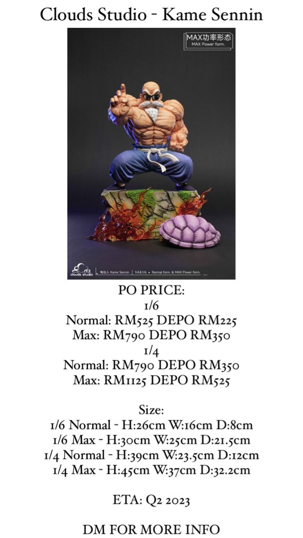 Clouds Studio - Kame Sennin, Hobbies & Toys, Toys & Games on Carousell