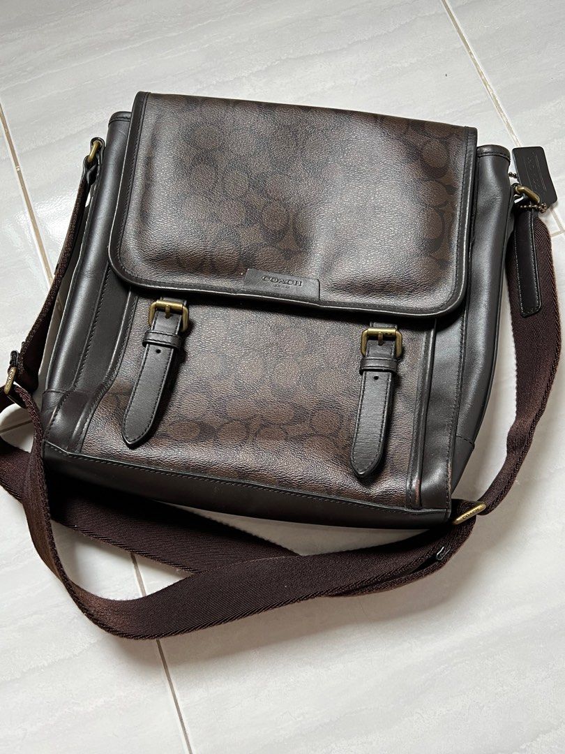 Coach Men Bag, Luxury, Bags & Wallets on Carousell