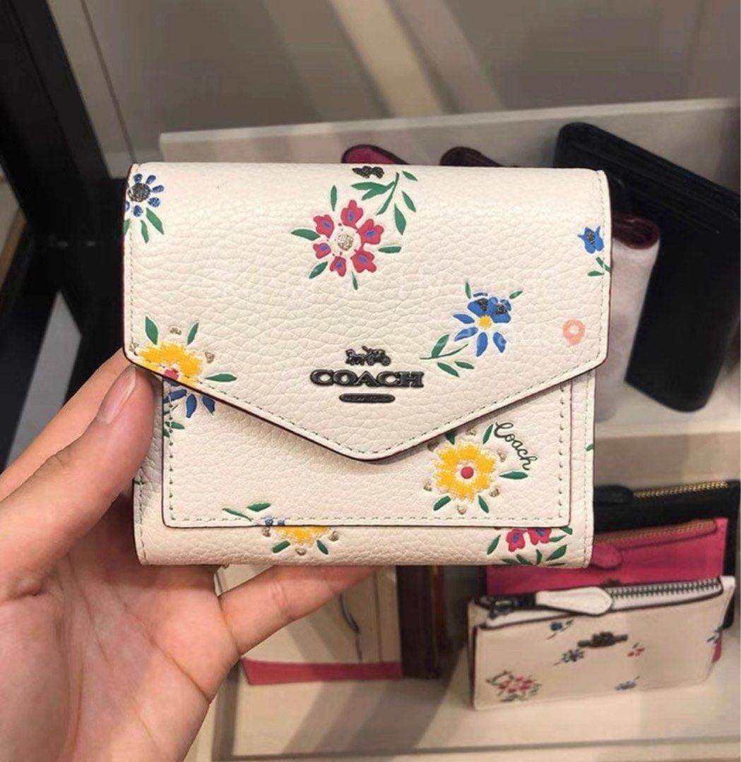 Coach trifold mini wallet, Women's Fashion, Bags & Wallets, Wallets ...