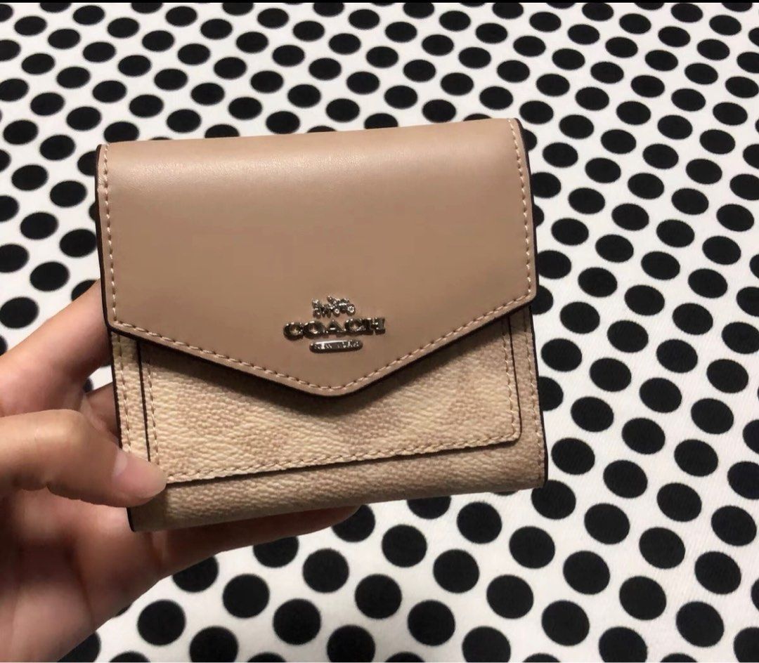 Coach trifold mini wallet, Women's Fashion, Bags & Wallets, Wallets ...