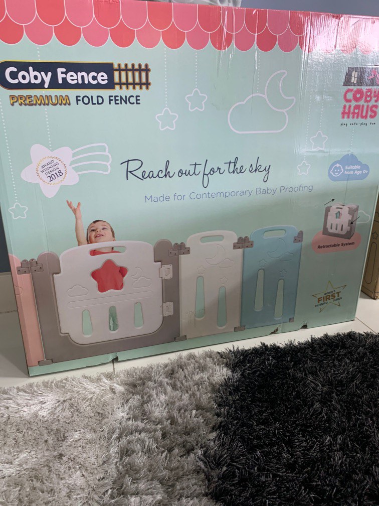Coby Fence, Babies & Kids, Baby Nursery & Kids Furniture, Safety Gates ...
