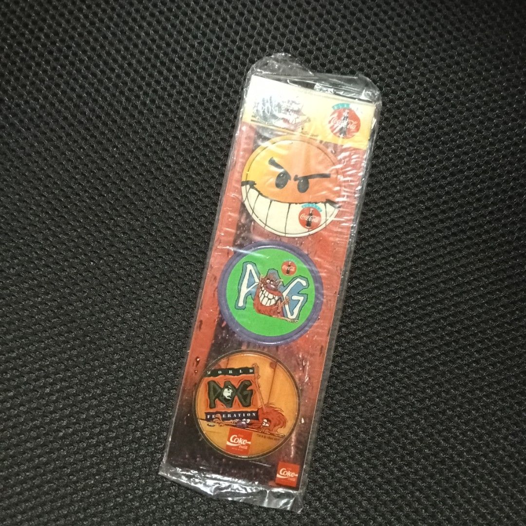 COCA-COLA POGS COLLECTIBLE COKE POG 90's, Hobbies & Toys, Memorabilia ...