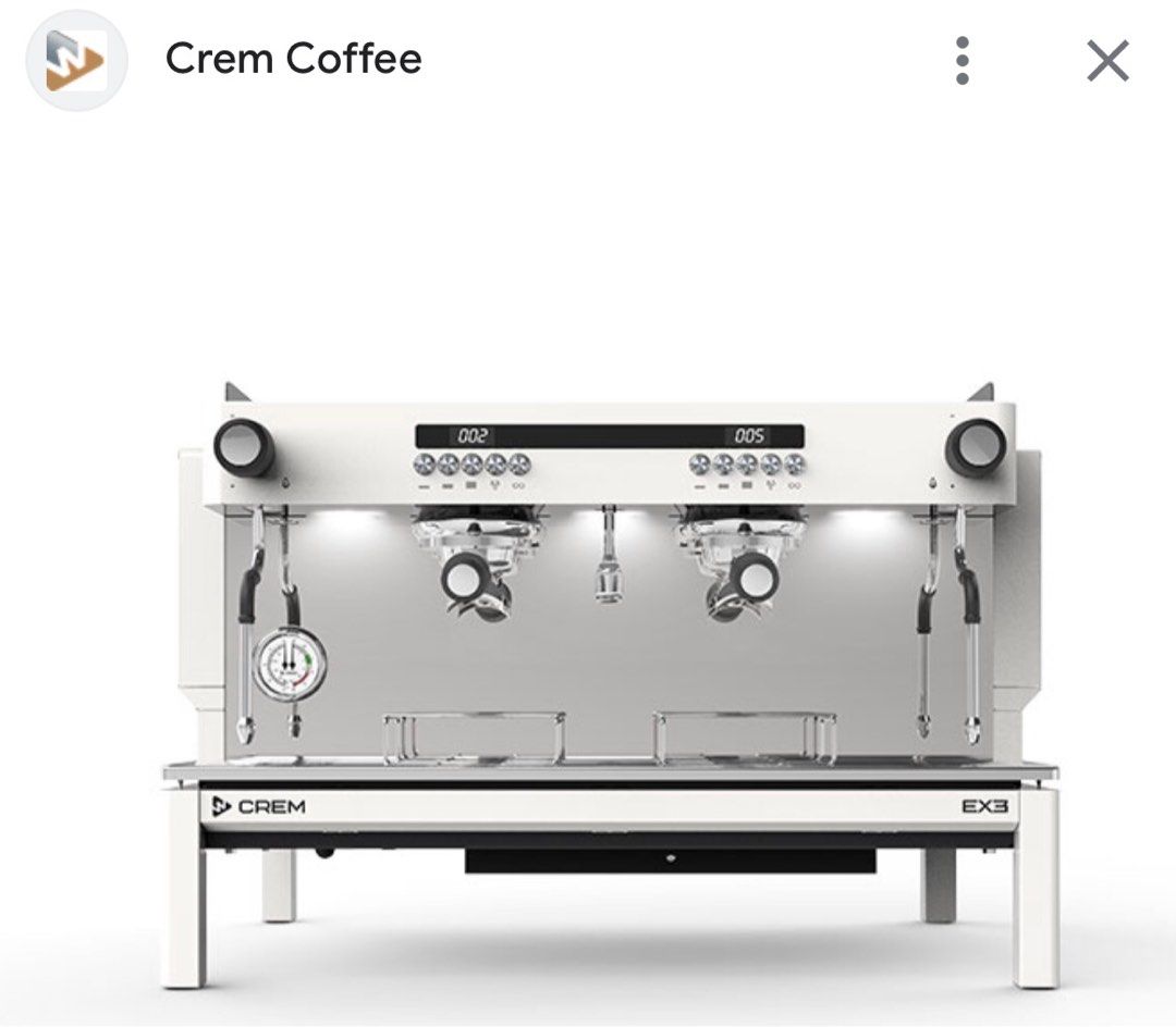 Coffee Machine (CREM EX3) & Nuova Simonelli MDXS on Demand Grinder ...