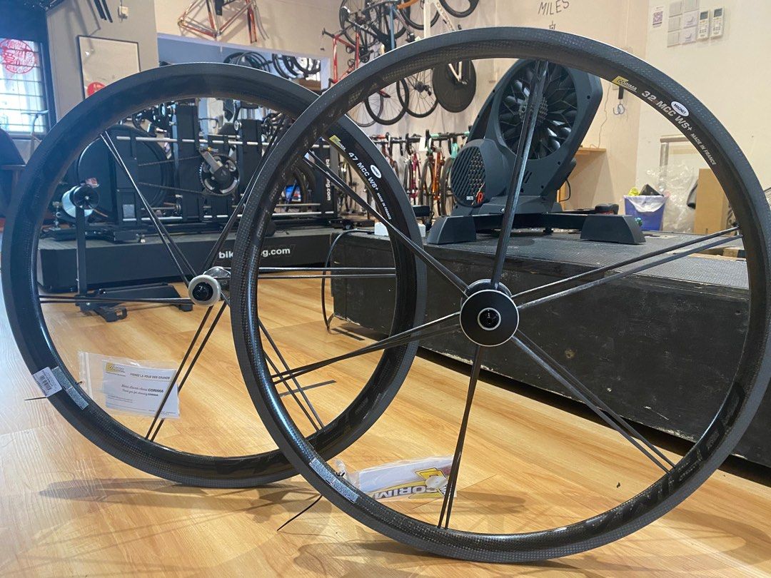 Corima MCC WS+ tubular carbon wheelset, Sports Equipment, Bicycles ...