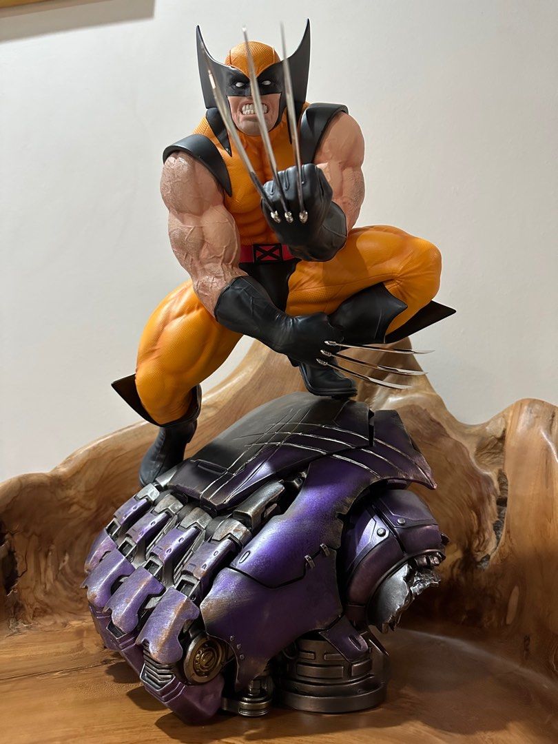 Custom 1/4 scale Wolverine statue MVC marvel vs capcom, Hobbies & Toys ...