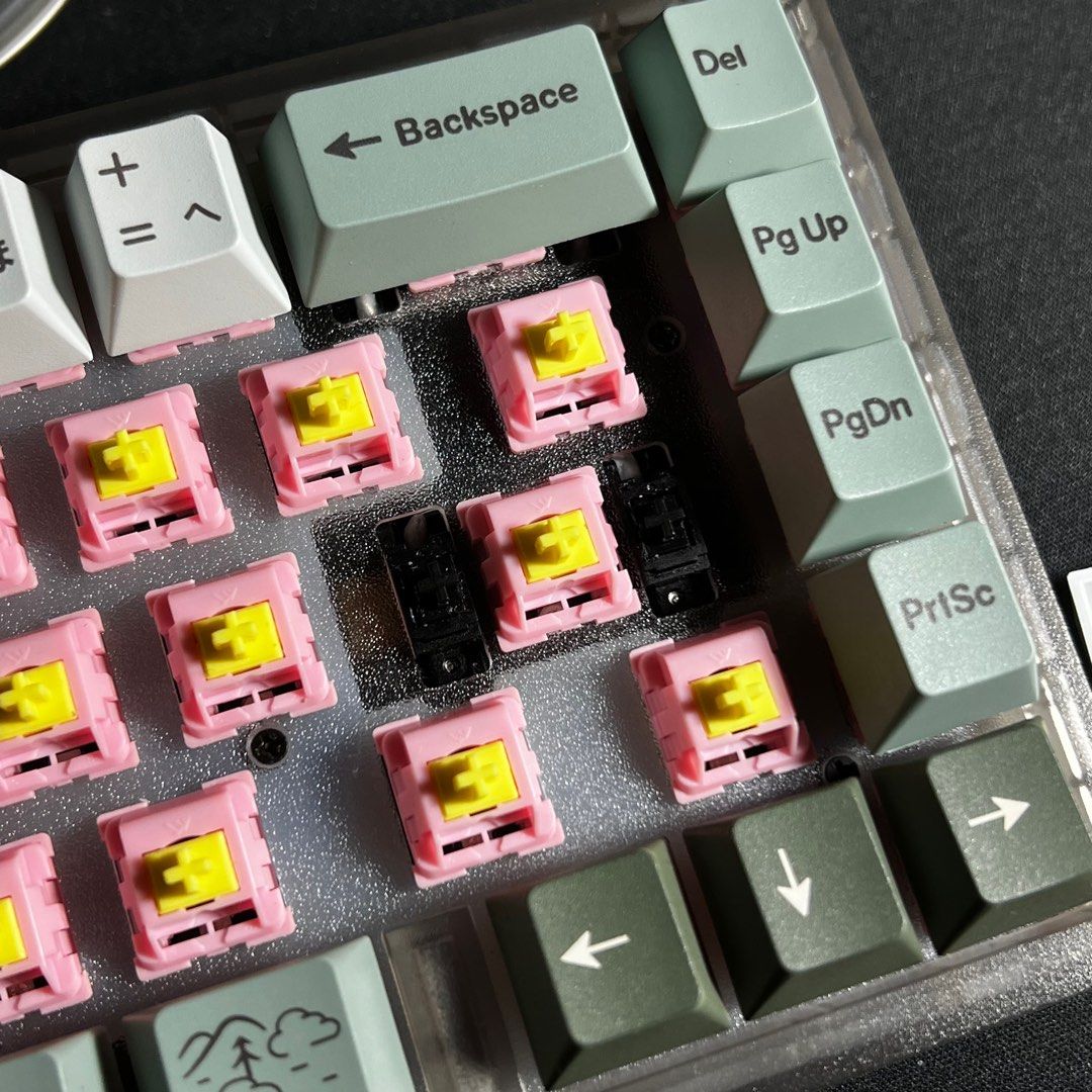 custom 65% KBDfans KBD67 Lite RGB mechanical keyboard , Computers & Tech, Parts & Accessories ...