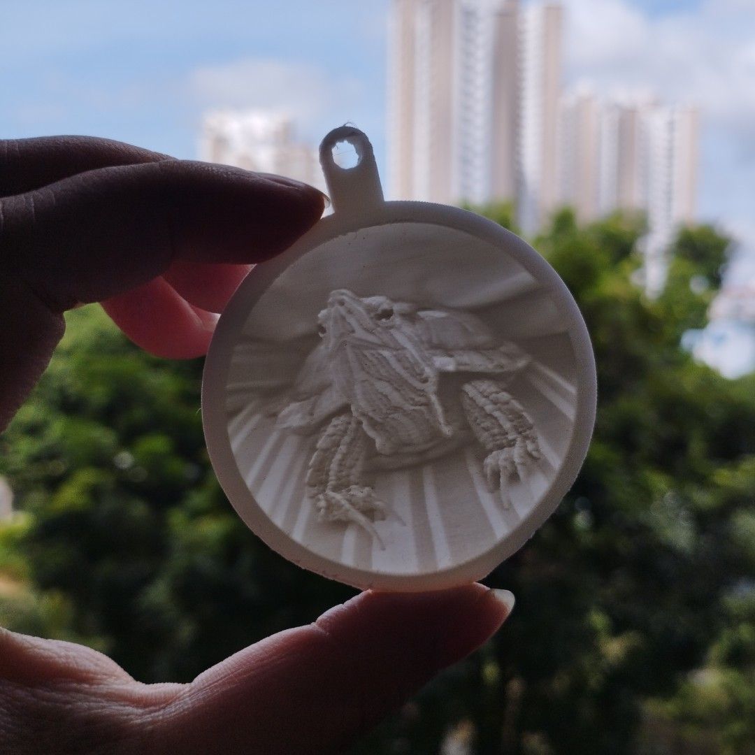Customised 3D printed photo lithophane keychain gifts valentine's day ...