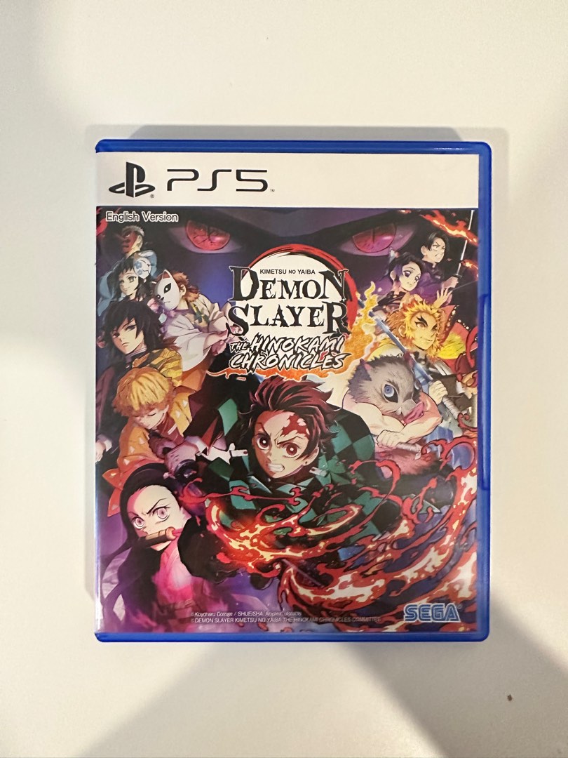 Demon Slayer The Hinokami Chronicles PS5 game, Video Gaming, Video ...