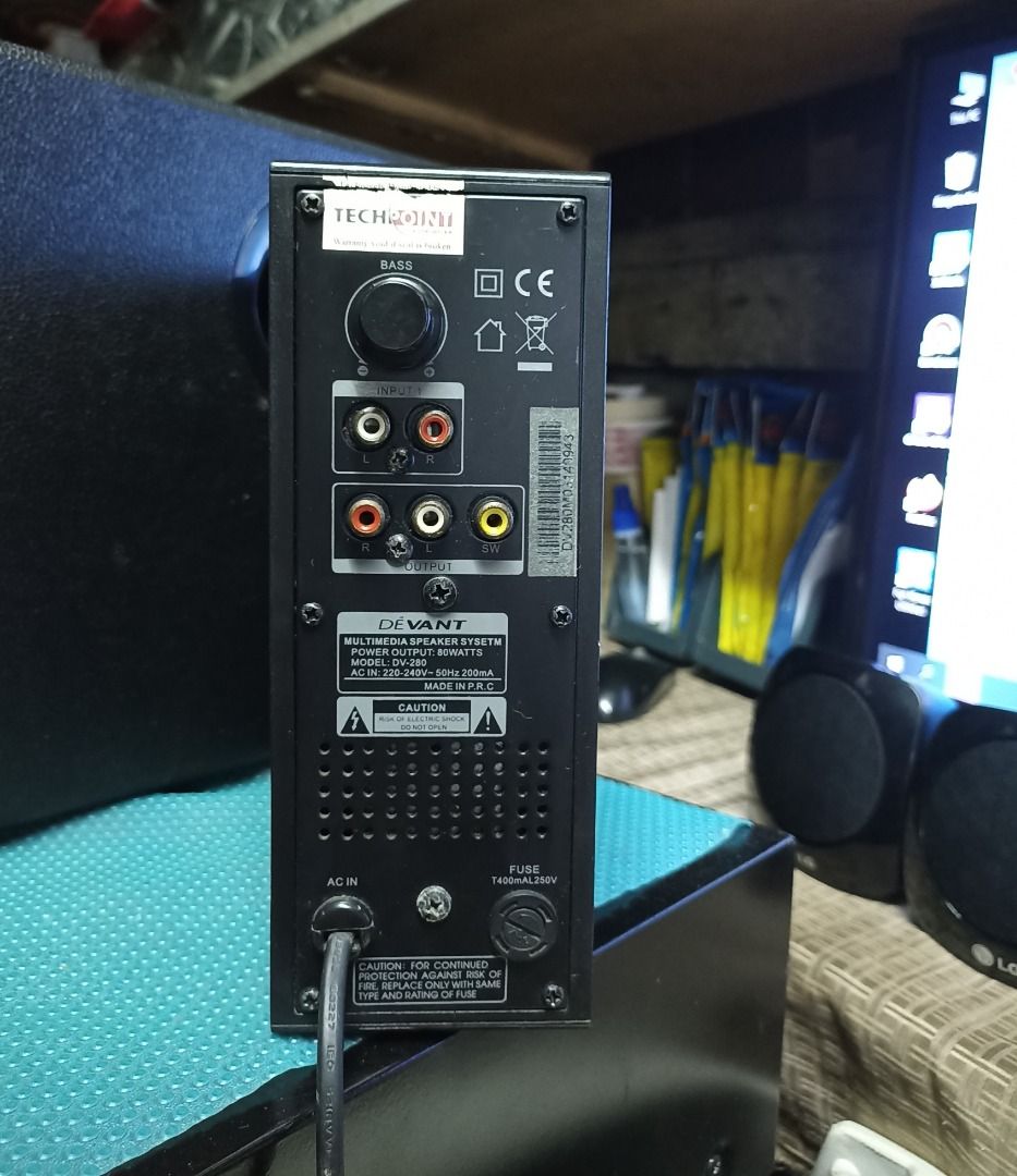 Devant DV-280 Multimedia Speaker System (Good for home theater), Audio ...