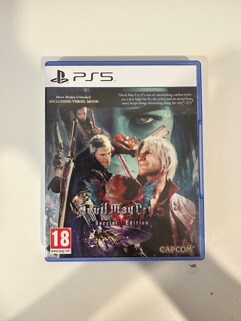 Devil May Cry 5 PS5 game, Video Gaming, Video Games, PlayStation on ...