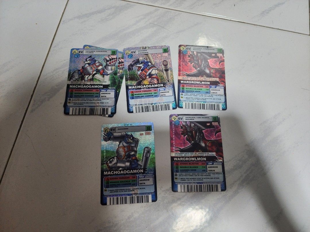 Digimon Cards B, Hobbies & Toys, Toys & Games on Carousell