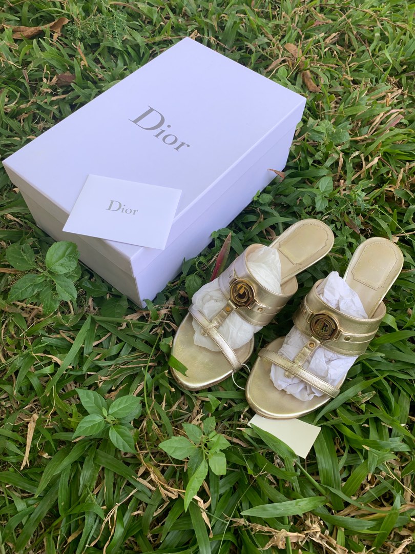 Dior Sandals, Luxury, Sneakers & Footwear on Carousell