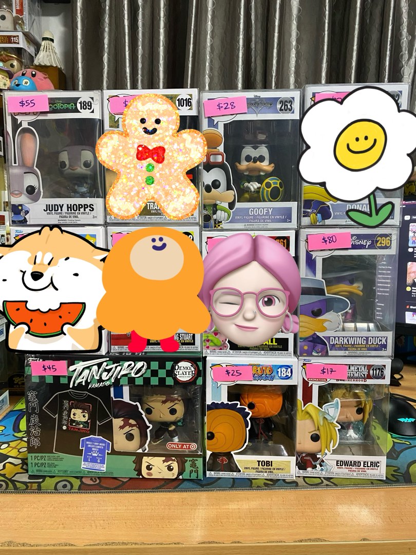 Disney & Anime Funko Pops - Zootopia Judy Hopps, Kingdom Hearts Goofy ...