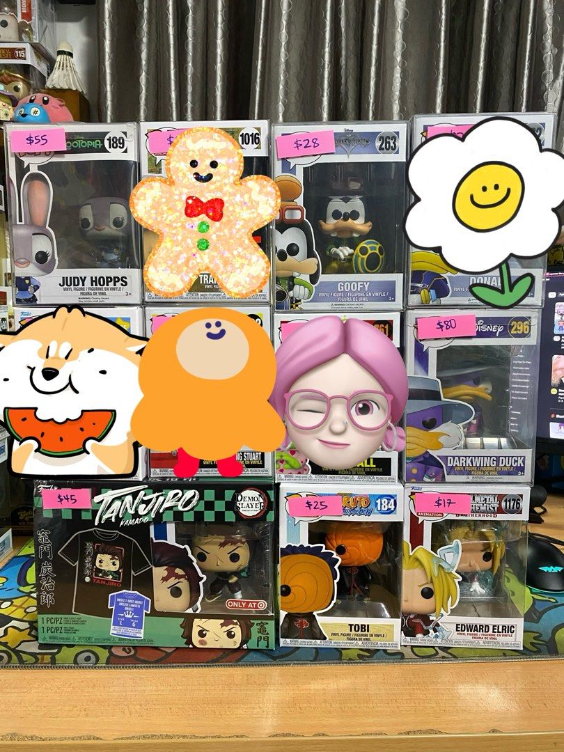 Disney & Anime Funko Pops - Zootopia Judy Hopps, Kingdom Hearts Goofy ...