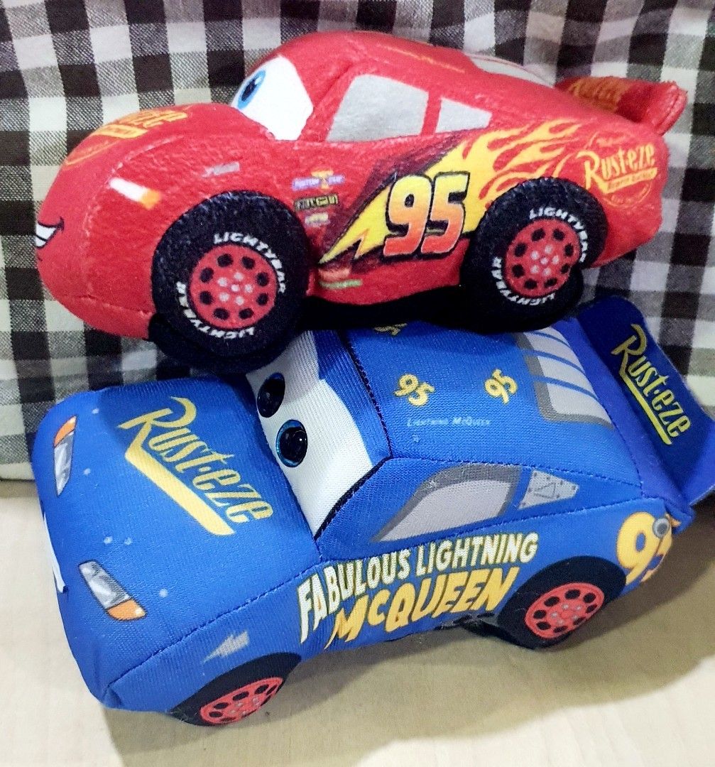 Disney T Arts and TY Cars plush pair, Hobbies & Toys, Toys & Games on ...
