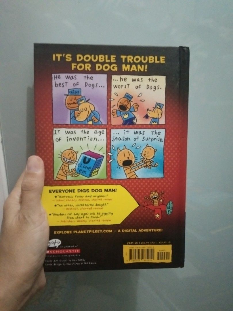 Dog Man A tale of two kitties, Hobbies & Toys, Books & Magazines ...