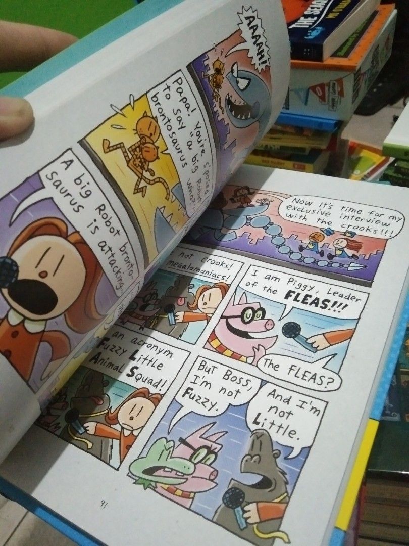 Dog Man Lord of the Fleas, Hobbies & Toys, Books & Magazines, Children ...