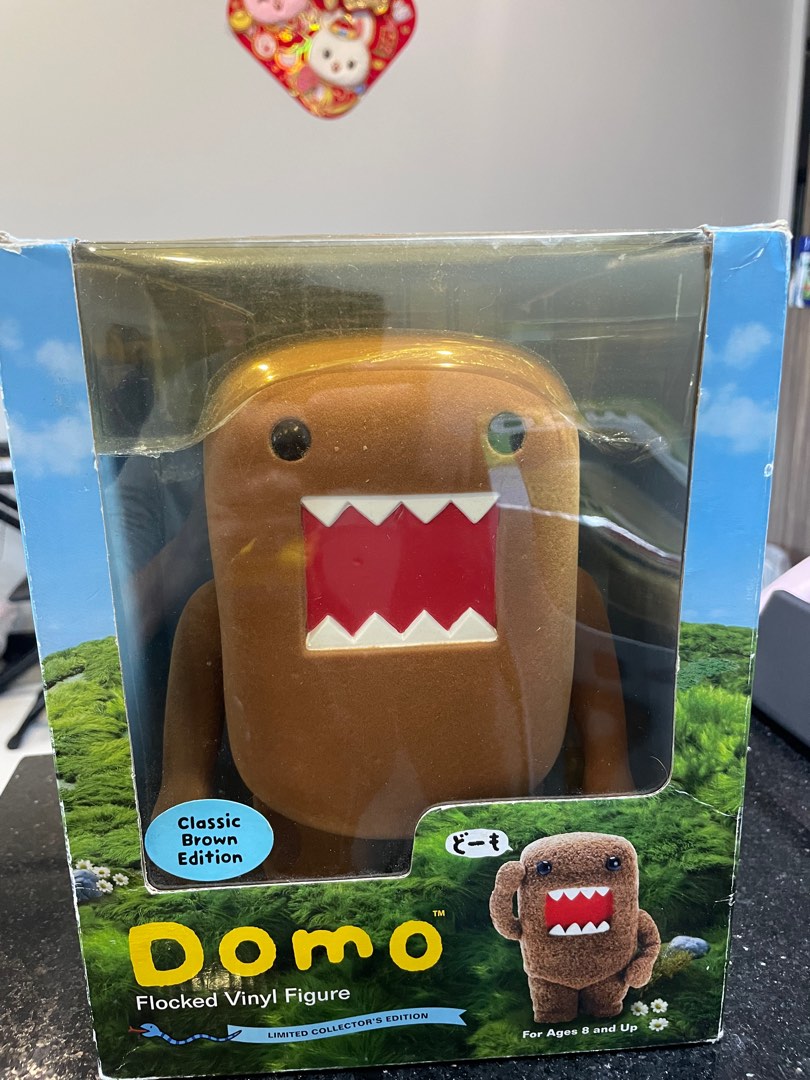 Domo 8" Flocked Vinyl Figure (Classic Brown), Hobbies & Toys, Toys ...