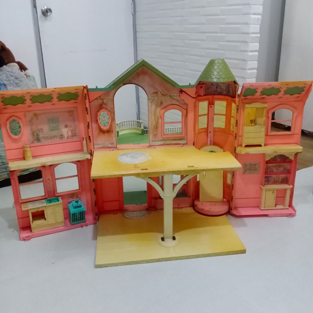Dream Come True Vintage Barbie House Doll 90's Foldable, Hobbies & Toys ...