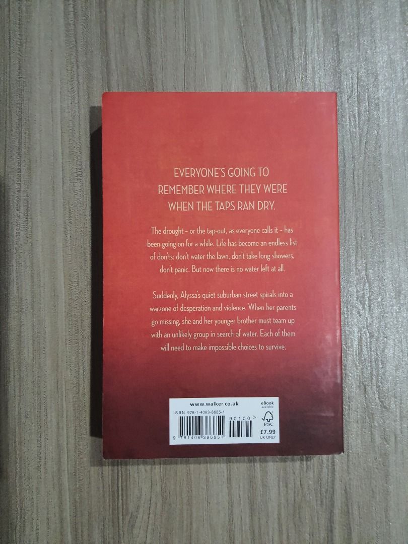 Dry by Neal Shusterman & Jarrod Shusterman, Hobbies & Toys, Books ...