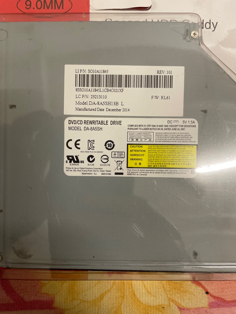 DVD/CD RW ReWritable Drive for Laptop, Computers & Tech, Laptops ...