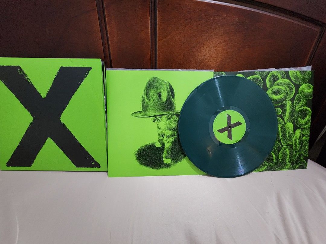 Ed Sheeran Multiply Green Vinyl, Hobbies & Toys, Music & Media, Vinyls on Carousell
