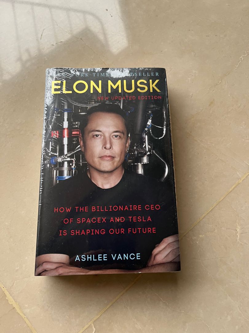 Elon Musk - unopened book, Hobbies & Toys, Books & Magazines, Fiction ...
