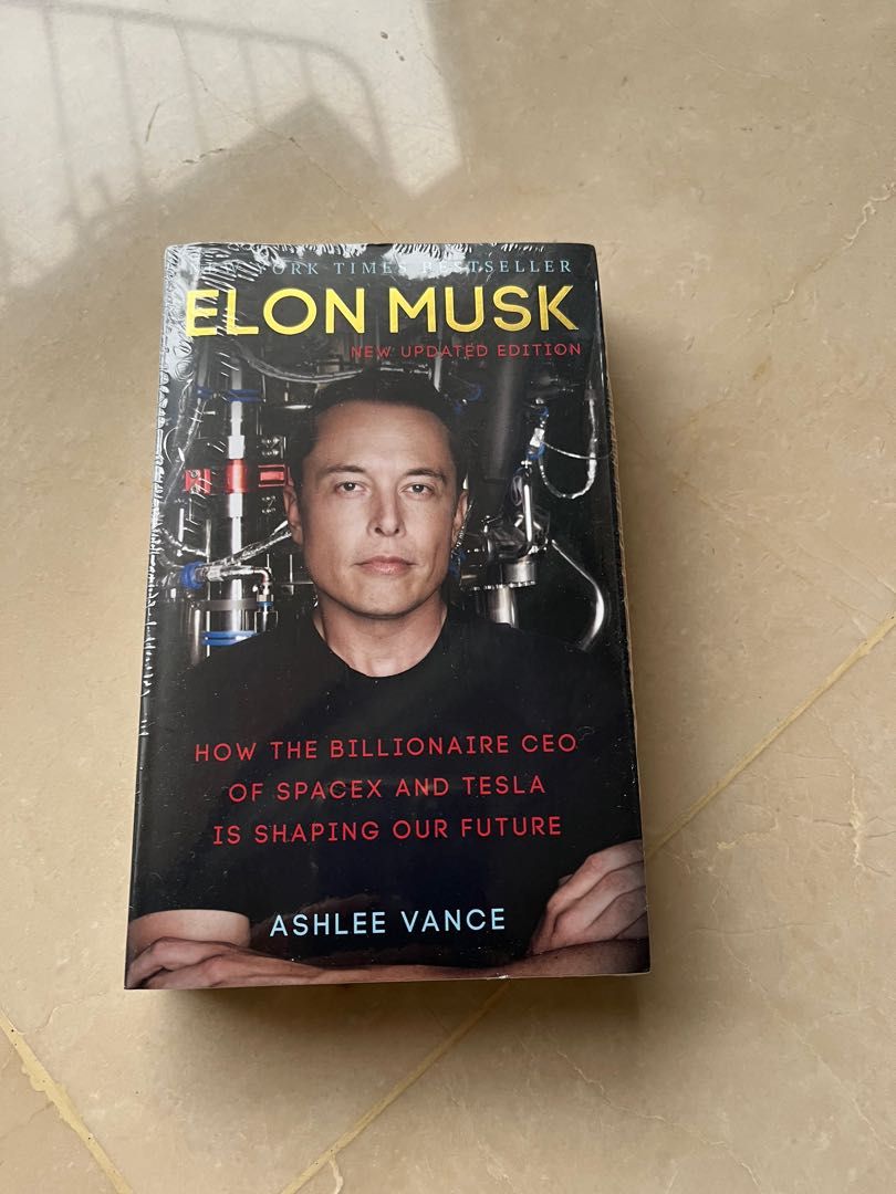 Elon Musk - unopened book, Hobbies & Toys, Books & Magazines, Fiction ...