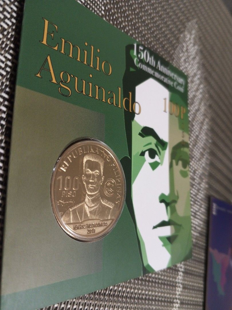 Emilio Aguinaldo 100pesos (150th Anniversary Commemorative Coin ...