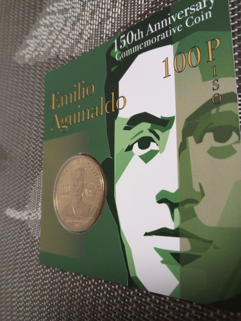 Emilio Aguinaldo 100pesos (150th Anniversary Commemorative Coin ...