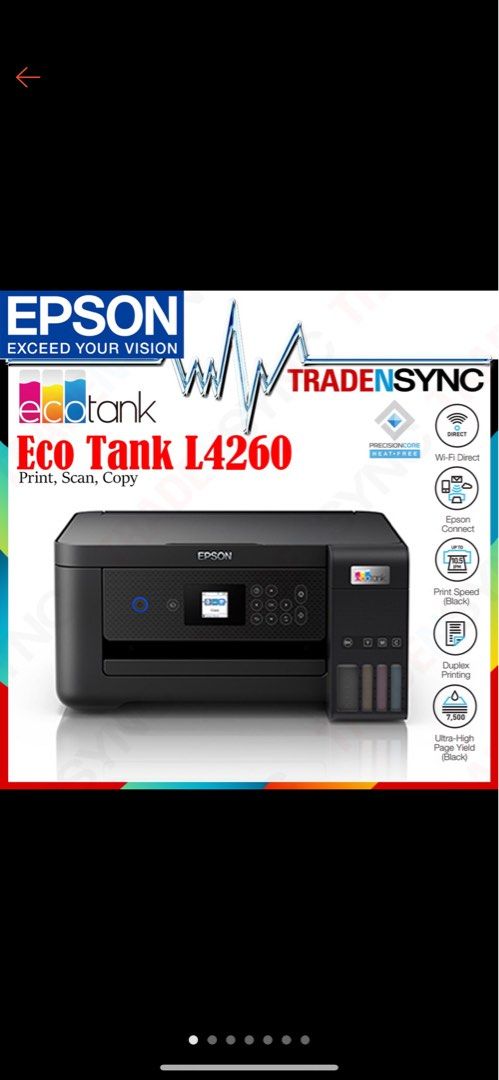 Epson L4260 Printer, Computers & Tech, Printers, Scanners & Copiers on ...
