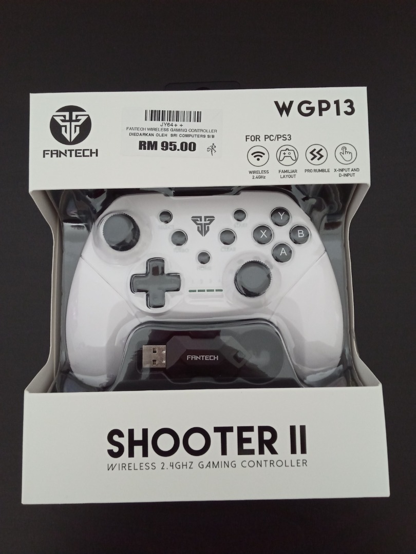 Fantech Shooter 2 Wireless Gaming Controller, Video Gaming, Gaming Accessories, Controllers on ...