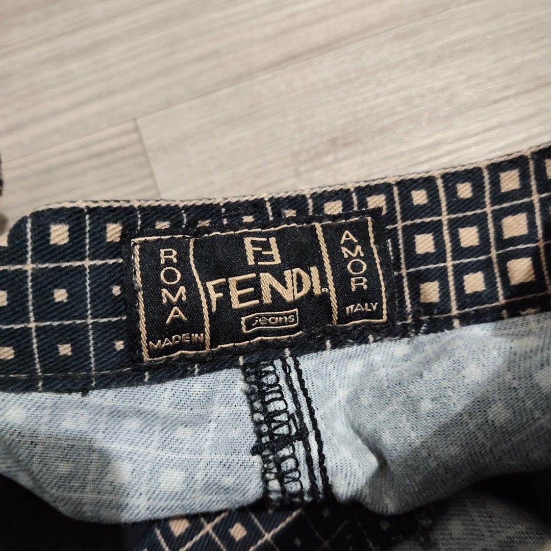 FENDI - Vintage - Snake Skin Pattern Trouser Pant, Women's Fashion ...