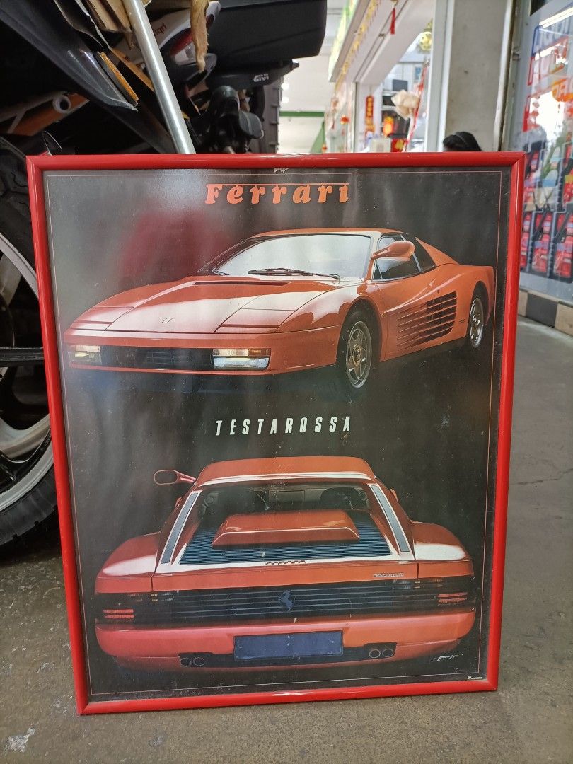 Ferrari Frames, Furniture & Home Living, Home Decor, Frames & Pictures ...