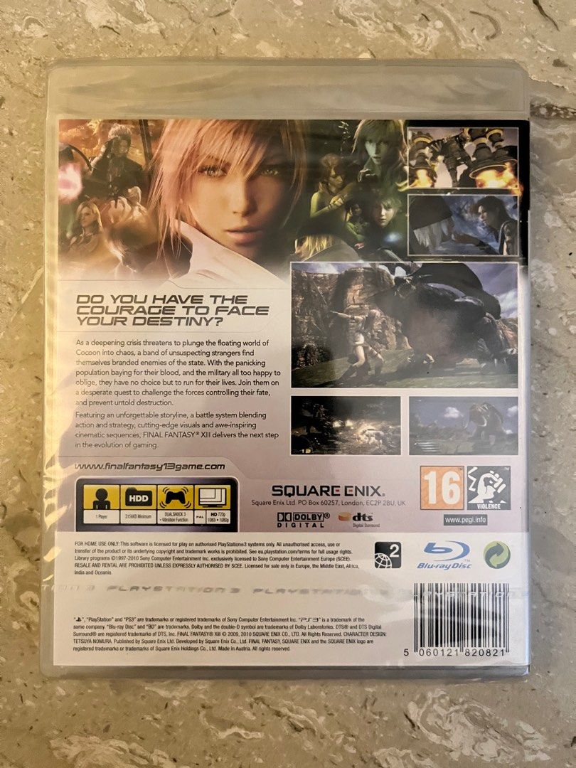 Final Fantasy XIII/Final Fantasy 13 SEALED, Video Gaming, Video Games ...