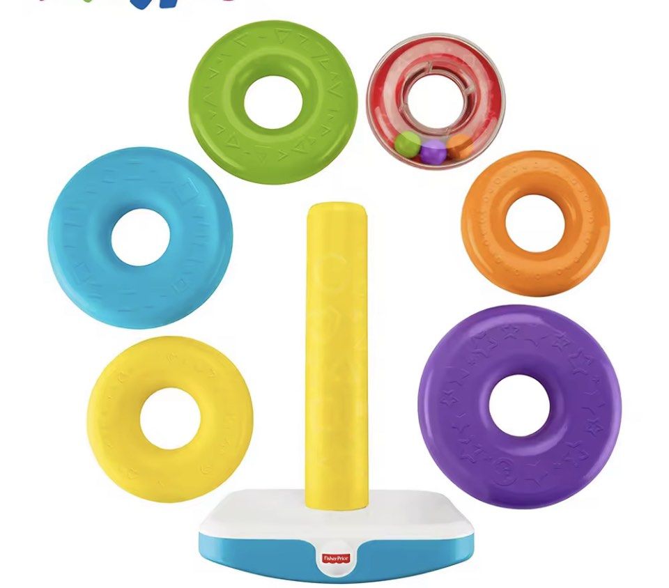 Fisher Price Giant Rock A Stack Babies Kids Infant Playtime On fisher-price-giant-rock-a-stack-babies-kids-infant-playtime-on