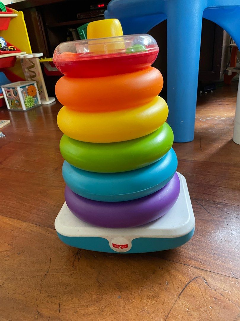 Fisher Price Giant Rock a Stack, Babies & Kids, Infant Playtime on ...